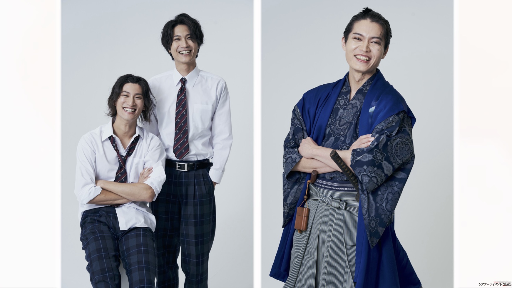 舞台「HIDEYOSHI」足立英昭&栗田学武、佐藤弘樹 特別インタビュー | シアターテイメントNEWS